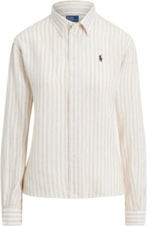 Polo Ralph Lauren Femme, Blouses et Chemises, Beige, Taille: 44 FR Blouses & Chemises