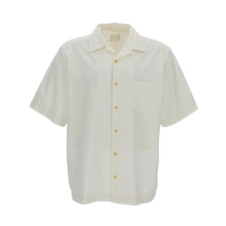 A.P.C. A.p.c., Homme, Chemises, Blanc, Taille: M Jude Short Sleeve Shirt