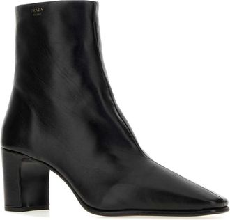 Prada Tronchetti Ankle Boot - Black