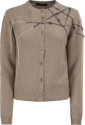 Fabiana Filippi Cardigan - Marron