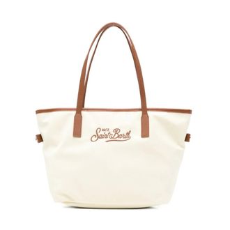 MC2 Saint Barth City Bag Mid Nylon Schultertasche - - Bags - Damen - Wei&szlig; - ONE SIZE