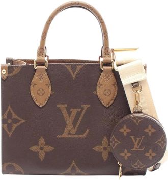 Louis Vuitton Pre-owned Speedy Nano Bag with Pouch - Femme - Pre-owned - Brun - Taille: ONE Size