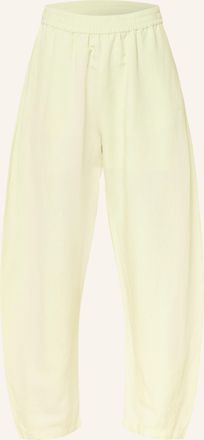 HUGO BOSS Hose Talinen Mit Leinen gruen