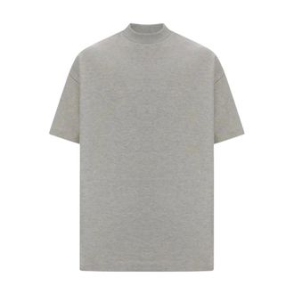 Fear of God T-shirt &agrave; col montant - Homme - Tops - Gris - Taille: S
