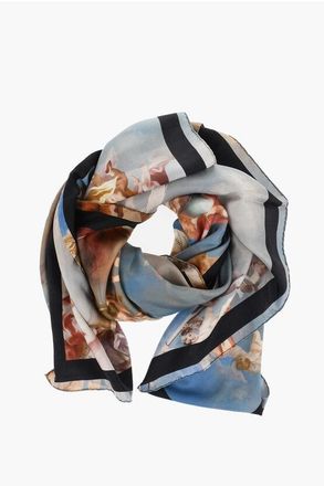 Balmain Patterned Silk Foulard size Unica