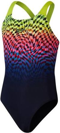 Speedo Kinder Schwimmanzug PT PLMT PWRBCK JF BLACK/PINK