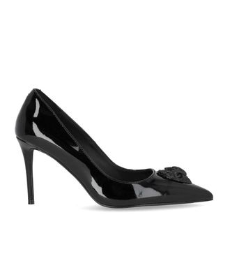 Kurt Geiger D&Eacute;COLLET&Eacute; BELGRAVIA EAGLE COURT NOIRE KURT GEIGER
