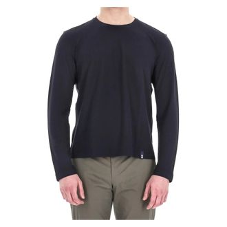 Drumohr Langarm-T-Shirt - - Tops - Herren - Blau - S