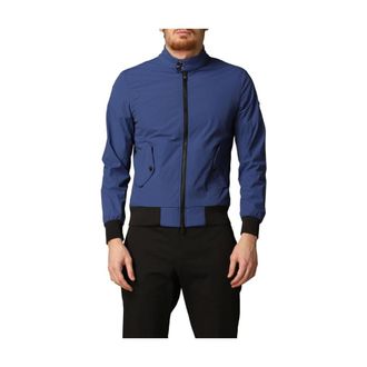 RefrigiWear Homme, Vestes, Bleu, Taille: XL Bomber Col Haut Fermeture &Eacute;clair