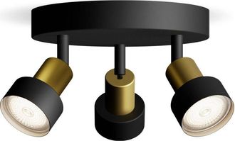Philips Conduit 8720169299955 Spot de plafond GU10 noir, or Y952903