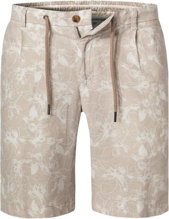 Bugatti Herren Bermudas beige gemustert