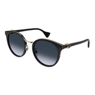 Gucci Abgerundete Cat-Eye-Sonnenbrille - - Accessories - Damen - Schwarzk - 55 MM