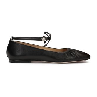 Kazar Schwarze Lederballerinas in Schichten - - Shoes - Damen - Schwarzk - 37 EU