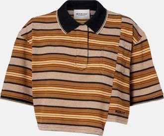 Isabel Marant Cropped-Polohemd Isalyne aus Baumwolle