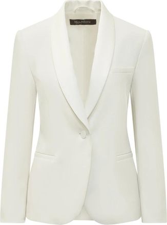 Max Mara Femme, Vestes, Blanc, Taille: 36 FR Blazers