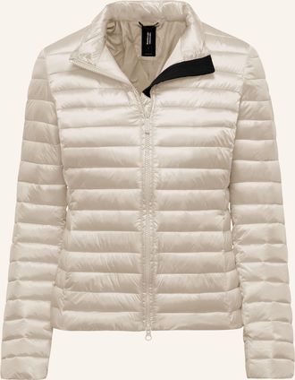 Bomboogie Bomboogie Gl&auml;nzende Daunenjacke Mit Stehkragen grau