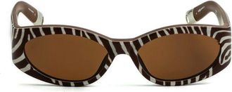 Jacquemus Femme, Accessoires, Multicolore, Taille: 55 MM C11Sun Lunettes de soleil