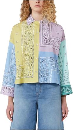 Max Mara Femme, Blouses et Chemises, Multicolore, Taille: 40 FR Chemises