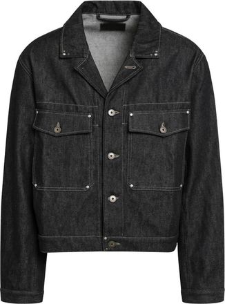 Christophe Lemaire Homme, Vestes, Gris, Taille: S Veste Trucker avec clous