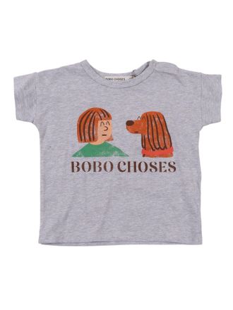 Bobo Choses Bobo choisit des amis dans un t-shirt cornichon
