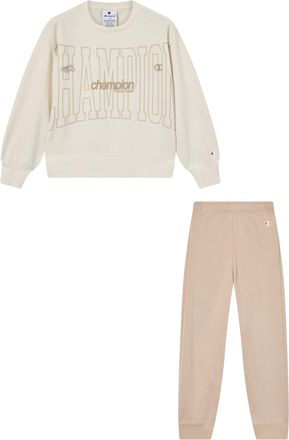 Champion Legacy M&auml;dchen Schlaghose Sweatsuits Grafik, XS, Beige, beige, XS