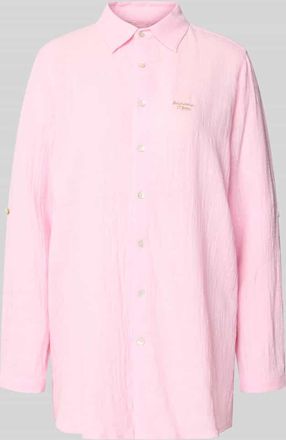 Banana Moon Relaxed Fit Hemdbluse mit floralem Print Modell Zelena