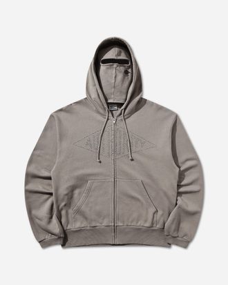 Umbro Authority Zipped Hoodie Greige