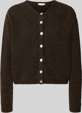 American Vintage Relaxed Fit Cardigan aus Woll-Alpaka-Mix Modell VITOW