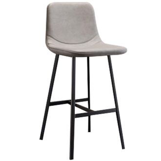 Generic 26/30 Barhocker, Barhocker aus PU-Leder in Tresenh&ouml;he mit R&uuml;cken- und Fu&szlig;st&uuml;tze, ideal f&uuml;r ESS- und Wohnzimmer, 136 kg