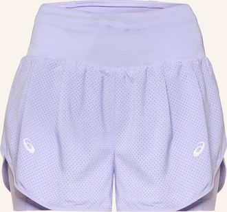 Asics Asics 2-In-1-Laufshorts Road blau