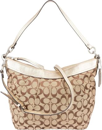 Coach Crossbody Bags - Coach Monogram Shoulder Bag - Gr. unisize - in Braun - für Damen