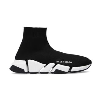 Balenciaga Schwarze Speed 2.0 Sneakers - - Shoes - Damen - Schwarzk - 34 EU