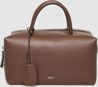 Max Mara Sac &agrave; Main Holdallm Noisette