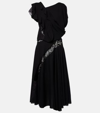 Junya Watanabe Midikleid mit Spitze