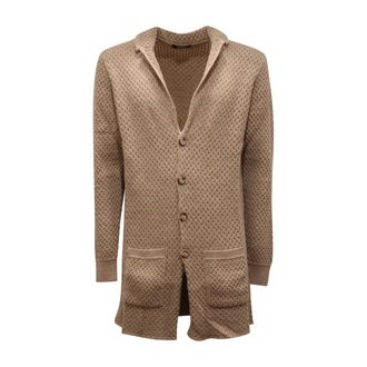 Imperial K3614Lifu Cardigan - - Knitwear - Herren - Beige - M