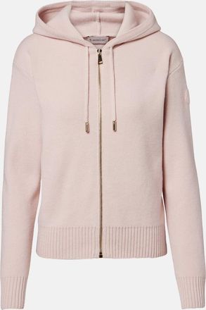 Moncler Kapuzenjacke aus Wolle und Kaschmir