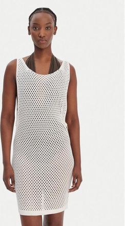 Guess Strandkleid E6GK09 Z5632 Wei&szlig; Regular Fit