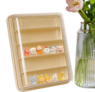 Generic Kleine Spielzeug-Sammelbox, Actionfiguren-Aufbewahrungsbehälter |. Klarsichtvitrine für Actionfiguren. Actionfiguren-Aufbewahrungsbehälter. Kleine Spi