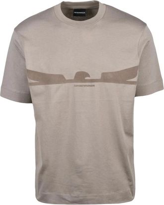 Emporio Armani Homme, Tops, Beige, Taille: XL T-shirt