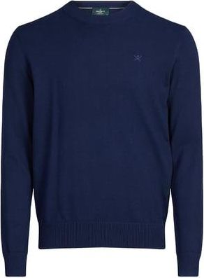 Hackett Pull droit &agrave; col rond en coton