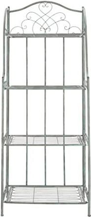 Safavieh Modern Metall Au&szlig;enregal, Antikes Dunkelgr&uuml;n