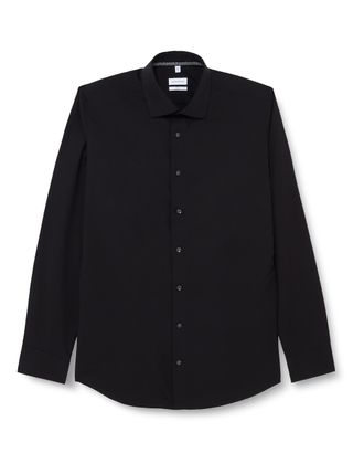 Seidensticker Herren Business Hemd - Hemd mit sehr schmalem Schnitt - X-Slim Fit - Langarm - Kent-Kragen - 100% Baumwolle