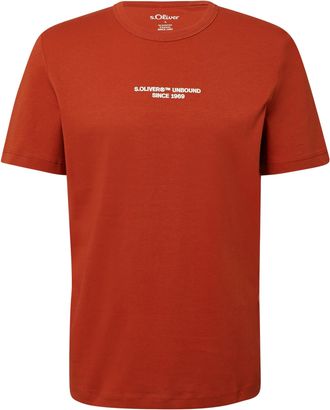 s.Oliver Herren T-Shirt 2170132 Red XXL