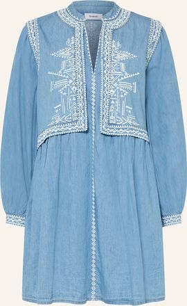 BA&SH Ba&Sh Kleid Laena In Jeansoptik blau