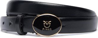 Pinko Damengürtel PINKO Round Enamel H2 Belt 20252 PLT01 105466.A2QL Schwarz