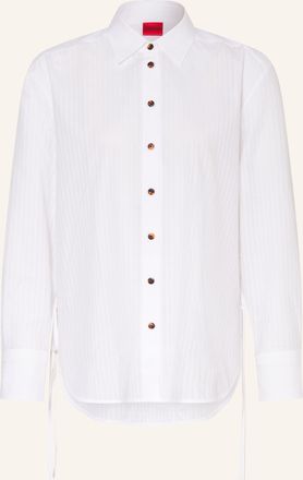 HUGO BOSS Hugo Hemdbluse Erigeron weiss
