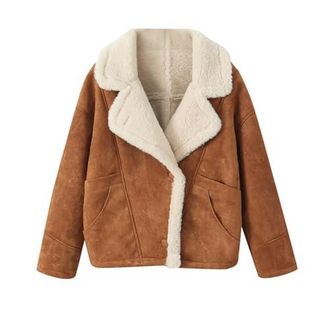 Generic Manteau En Laine Noir Femme Veste Cuir Beige Veste Fourrure Sans Manche Femme Veste En Jeans Rose Parka Femme Marque Manteaux Fausse Fourrure Luxe Mar