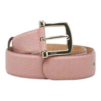 Gucci Ceinture Vintage Pre-owned - Femme - Pre-owned - Rose - Taille: ONE Size