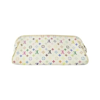 Louis Vuitton Pre-owned Vintage Canvas Clutch - - Pre-owned - Damen - Wei&szlig; - ONE SIZE