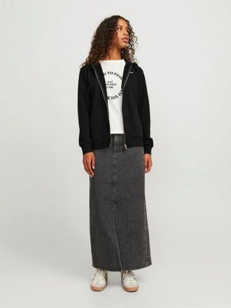 Jack & Jones Sweatjacke JXAbbie (1-tlg) Plain/ohne Details